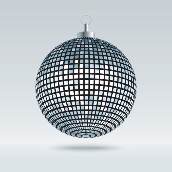 تصویر وکتور توپ آینه شفاف 1123112