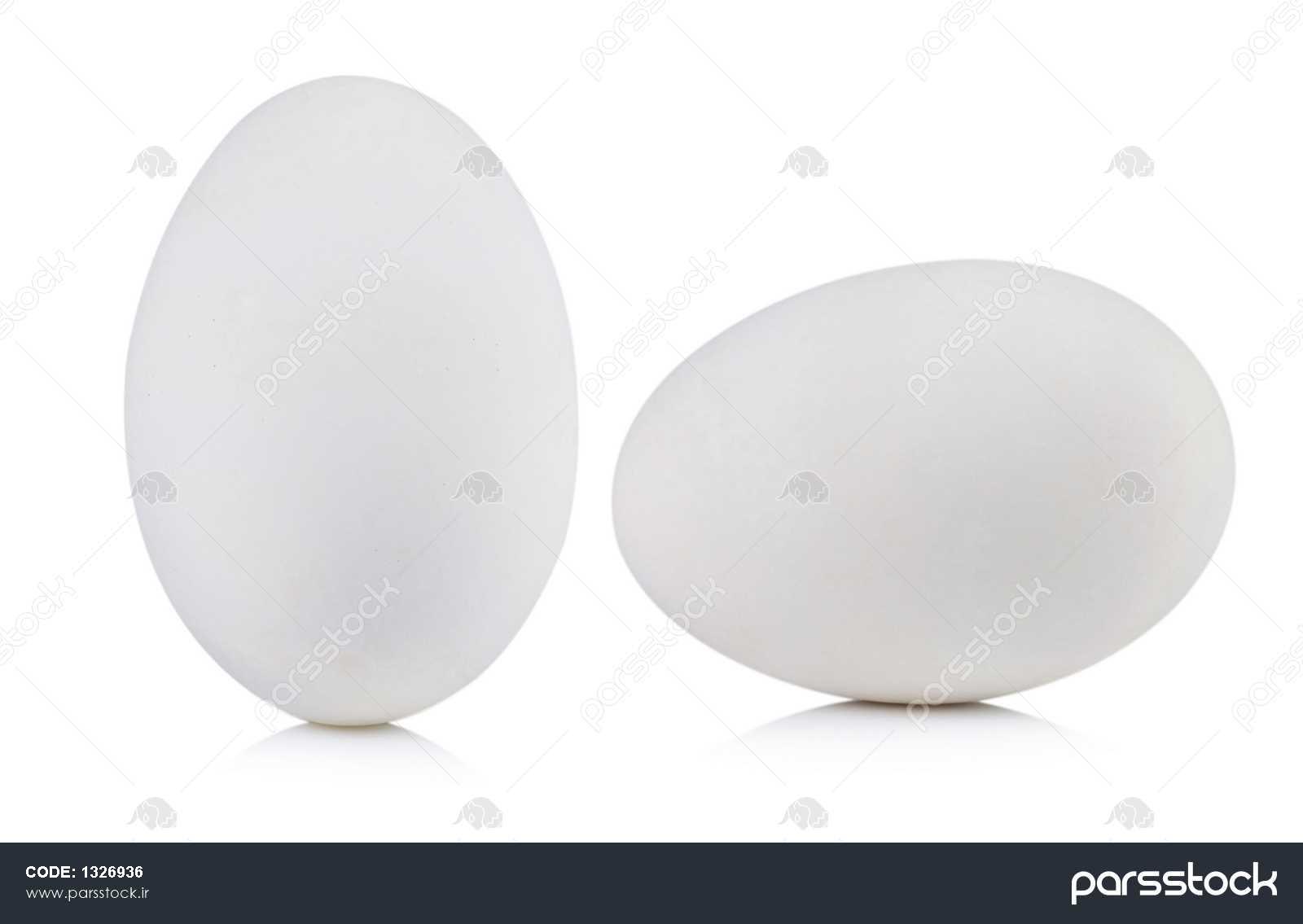 تخم مرغ در پس زمینه سفید 1326936