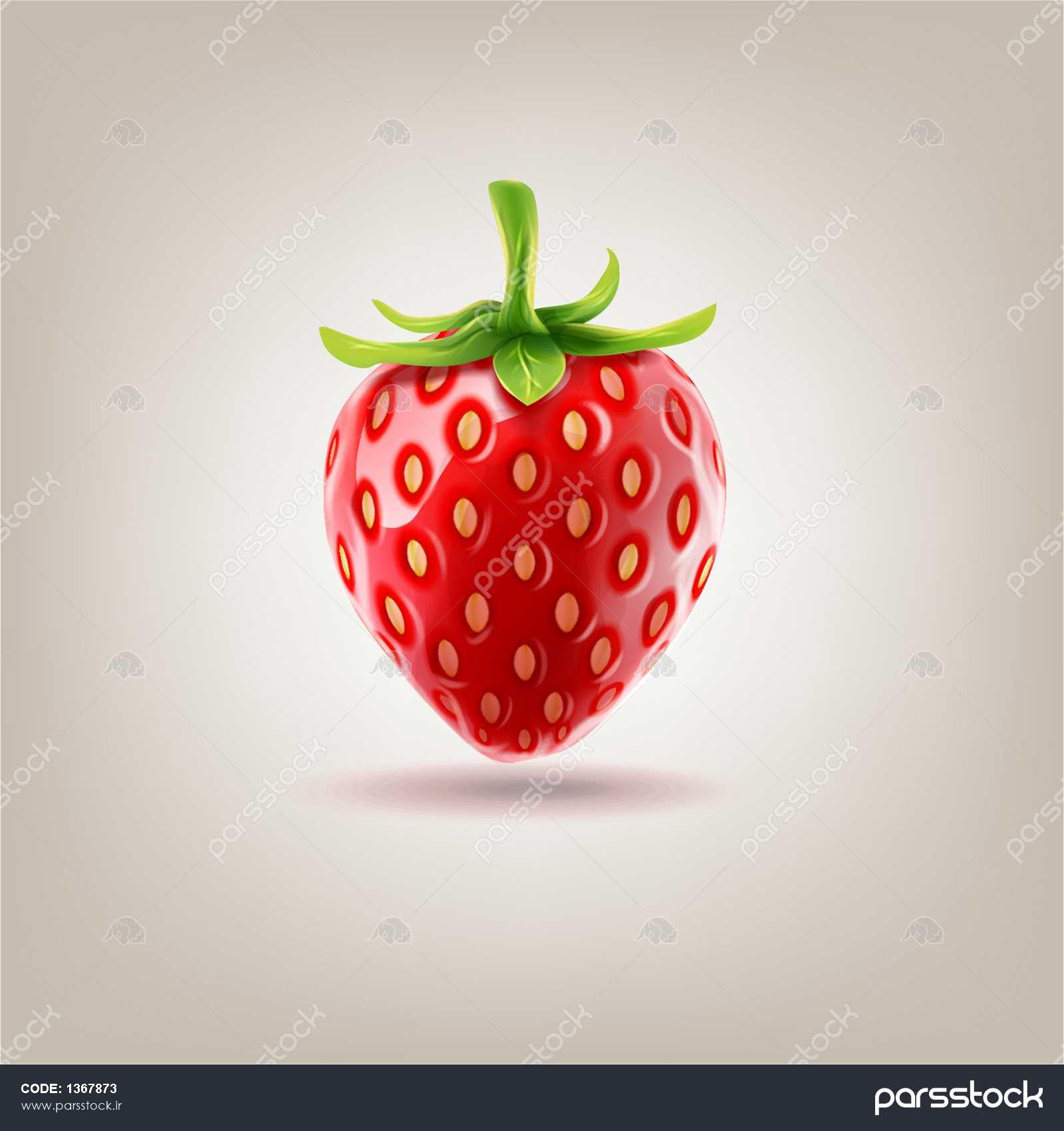 وکتور توت فرنگی 1367873