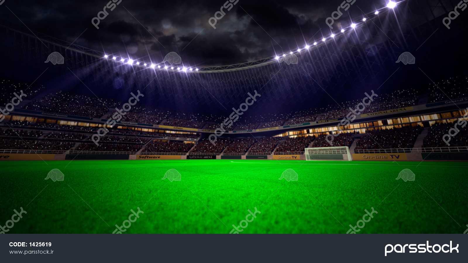میدان فوتبال ورزشگاه شب 1425619