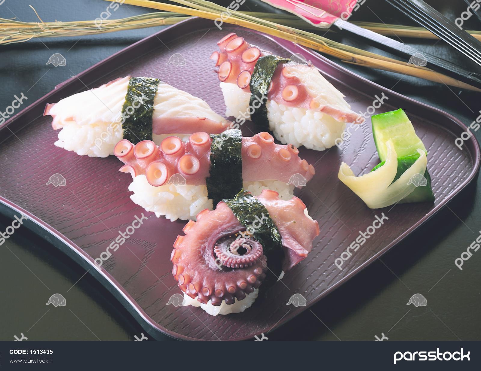 سوشی با اختاپوس 1513435