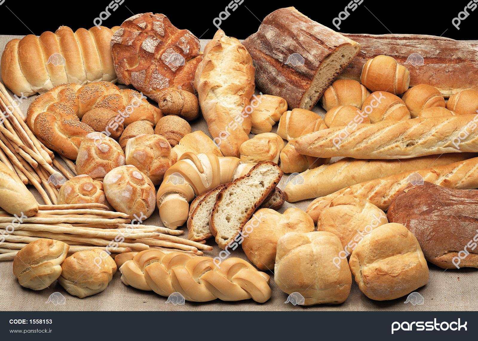 انواع نان پخته شده 1558153