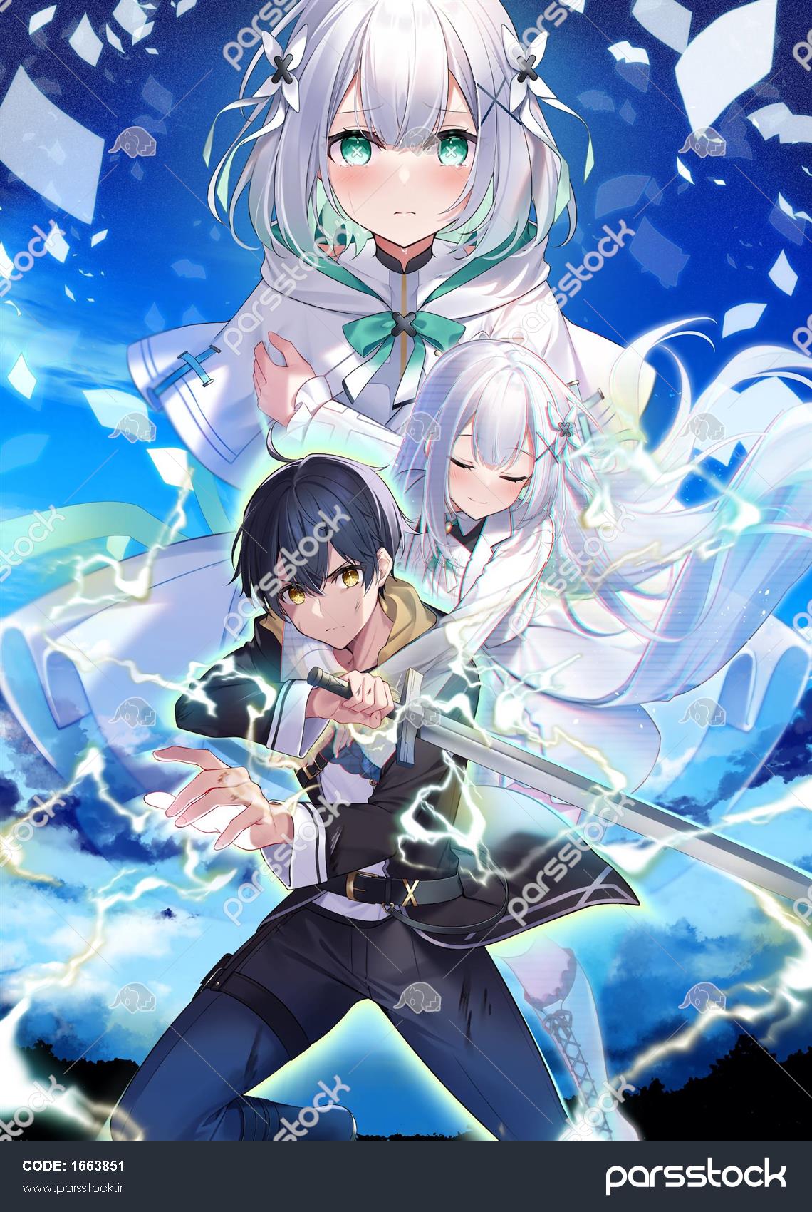 پوستر انیمه هنر شمشیرزنی آنلاین 1663851